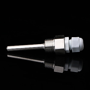 YIFEIJIAO,50-250mm Stainless Steel Thermowell 1/2" NPT Threads for Temperature Sensors-50mm