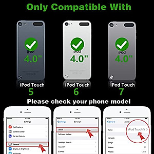 Besoar Stith Case Designed for iPod Touch 5/6/7 Cute Cartoon Fun Funny Kawaii 3D Animal Character Cases Cool Unique Fashion Silicone Cover for Boys Girls Kids Teens Women for iPod Touch 5/6/7 4.0 inch