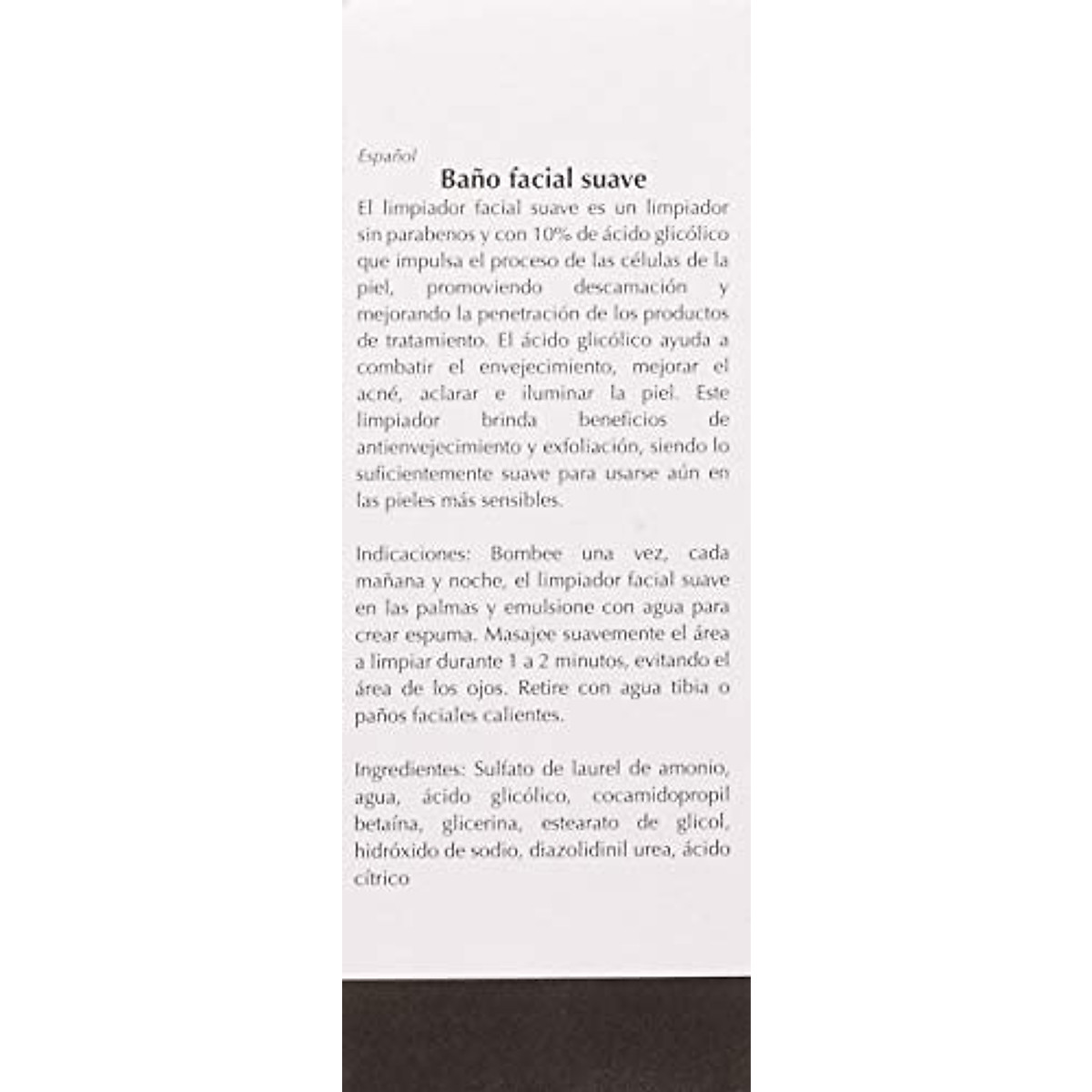 GlyMed Plus Age Management Gentle Facial Wash, 8 Ounce