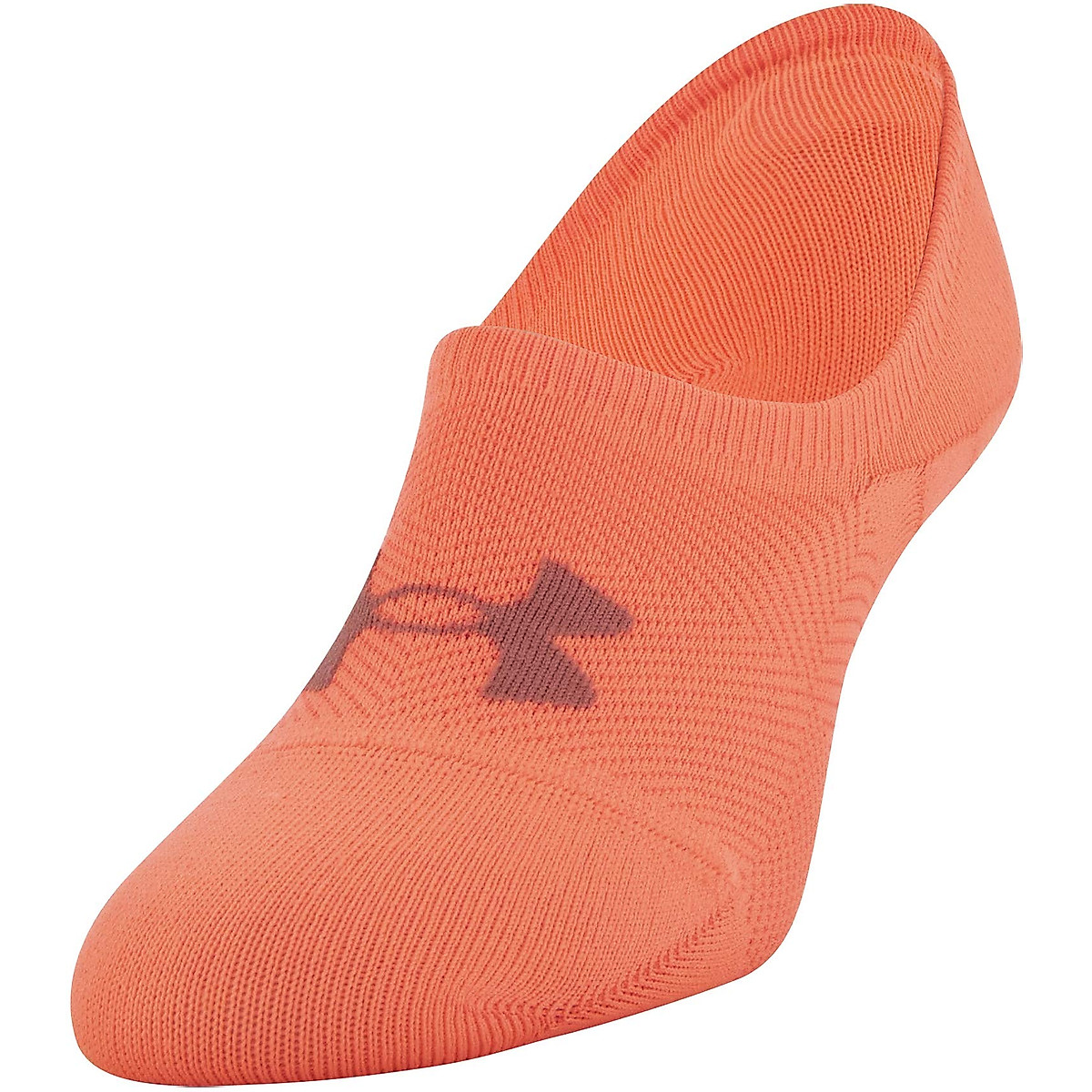 Under Armour Women's Breathe Lite Ultra Low Socks, Multipairs , Peach Plasma Assorted (3-Pairs) , Medium