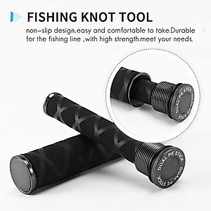 Lyzeous Fishing FG GT Knot Puller Tool Assist PE Fishing Bobbin Knotter Spooling Pull Drag Tools Tension Dragger L