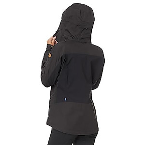 Fjallraven Abisko Lite Trekking Jacket - Women's Dark Grey/Black Medium