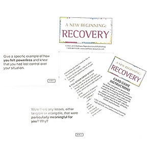 A New Beginning Recovery Card Game