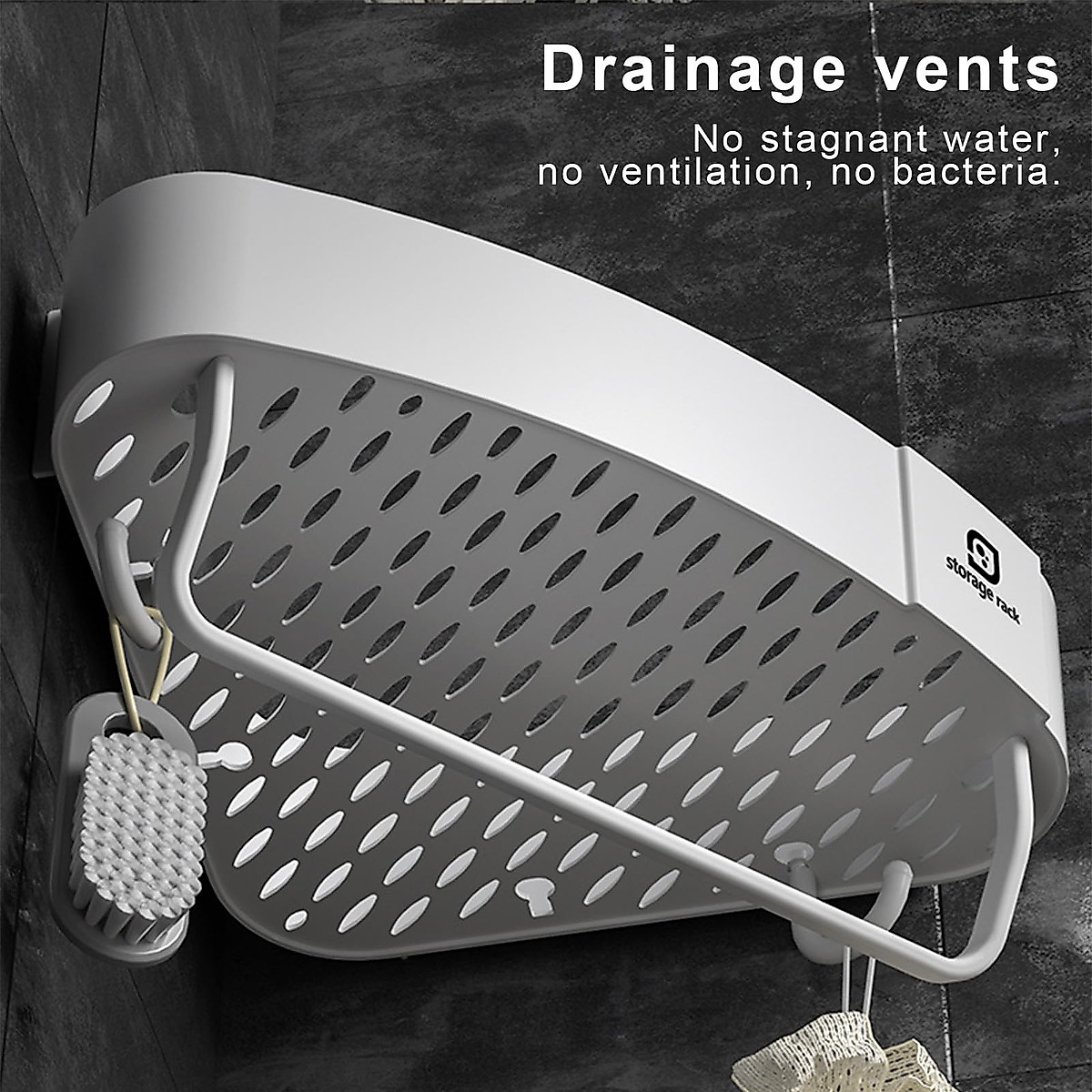 Bargain Finds, Clearance Items, Corner Bathroom Counter, Bathroom Shelves Organizer, Corner Shower Caddy, Bathroom Corner Shelf, Triangles Corner Organizer with Hooks and Towel Rack