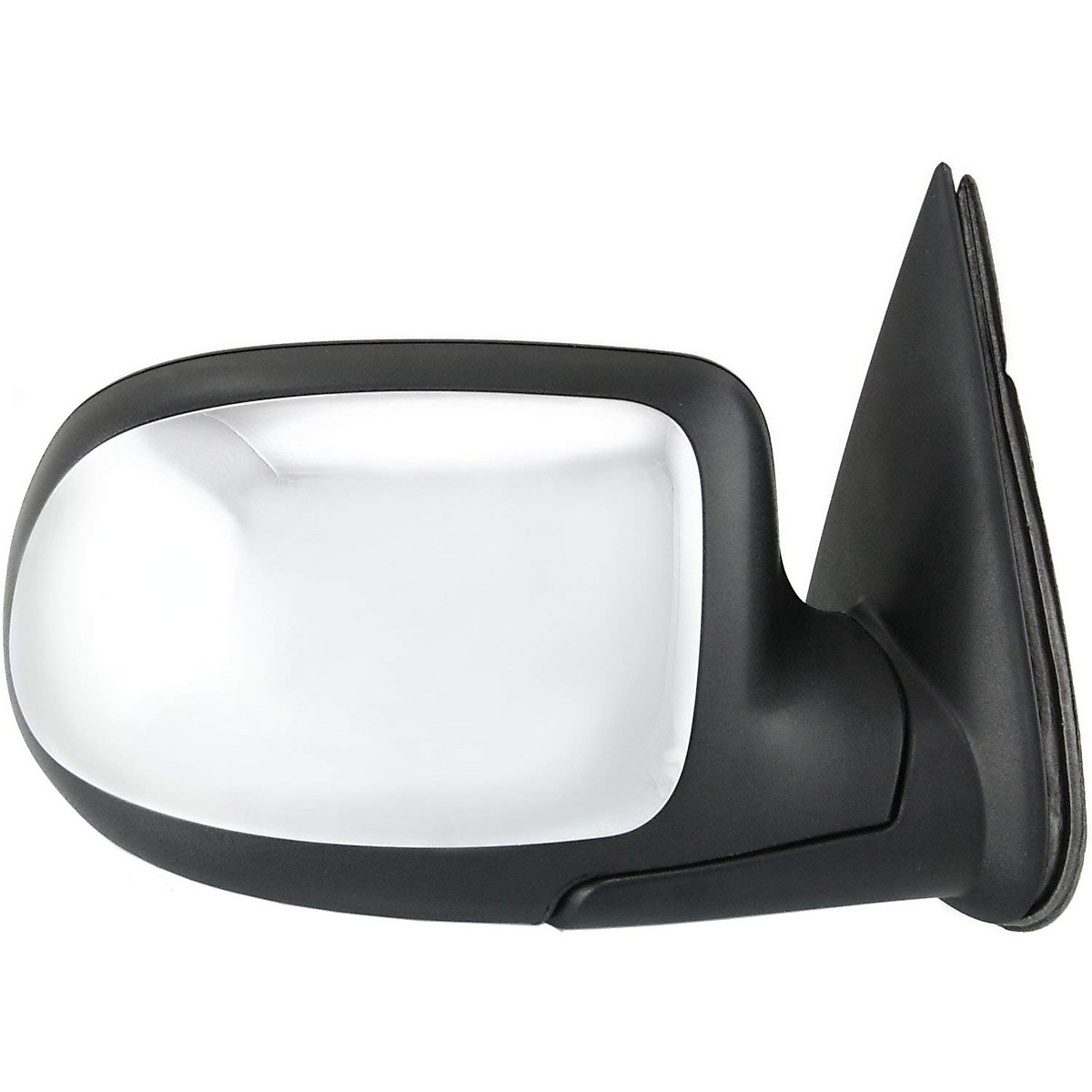 Kool Vue Right Power Non-Heated Door Mirror Compatible With Chevrolet Silverado 1500 1999-2002 Without Puddle Lamp Chrome Extended Cab & Standard Cab