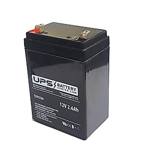 12V 2.6Ah Compatible Battery for Consent GS12V2.3AH 12V 2.3Ah by UPSBatteryCenter®