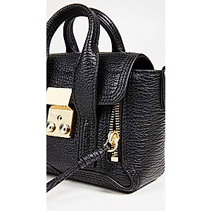 3.1 Phillip Lim Women's Pashli Nano Satchel, Black, One Size