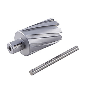 ACTOOL 1-3/4'' Diameter x 2'' Depth of Cut Carbide Tipped TCT ANNULAR Cutter with 3/4'' Weldon Shank