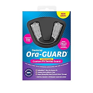 Dentemp Ora-Guard Custom Fit Dental Guard - Bruxism Night Guard for Teeth Grinding - Mouth Guard for Clenching Teeth at Night - Comfortable Mouth Guard for Sleeping - Relieve Soreness in Jaw Muscles…