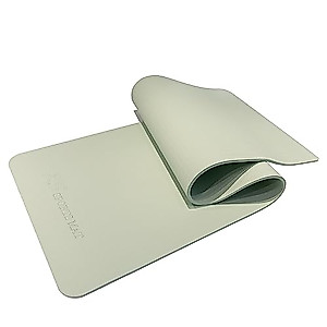KS Premium Yoga Mat - TPE Material, Excellent Resilience, Non Slip, 72” x 24” Extra Thick 0.4"(10 mm) with Carrying Strap