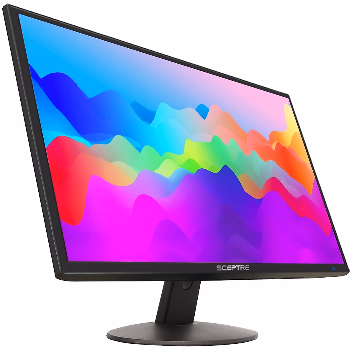 Sceptre 20" 1600 x 900 75Hz LED Monitor 2x HDMI VGA Built-in Speakers, sRGB 99% Machine Black (E209W-16003RT series)