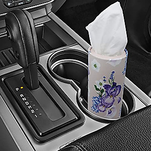 6 Pack Car Tissue Holder, Boxes Tissue for Bathroom Office, Travel Tissues Packs, Facial Tissue Bulk for Car Present