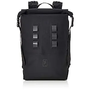 Chrome Industries Urban Ex 2.0 Rolltop Backpack- 15" Laptop Bag, Waterproof, 30 Liter, Black