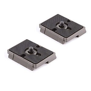 YF-ANEN Camera Tripod QR Plate Compatible for Manfrotto 200PL-14 484RC2 486RC2 323 RC2（2 Pack）