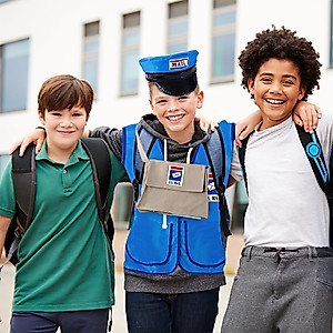 Tigerdoe Mailman Costume - Mr. Postman Costume - Career Day - Occupational Costume - 3 Pc Dress Up