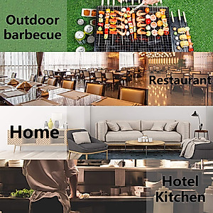 Newness Mesh Shaker or Salt Shaker, Stainless Steel Salt Dispenser, Clear Acrylic Seasoning Fine Mesh Shaker with Rotating Cover, 3.7 Ounces (110 Milliliter)