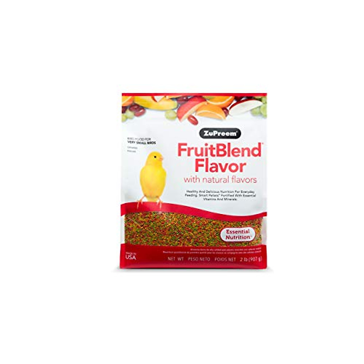 ZuPreem FruitBlend Flavor with Natural Flavors for Very Small Birds