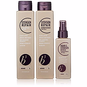 B3 Brazilian Bondbuilder Extension Shampoo/Conditioner/Refresh Trio Pack, 15 fl. oz.