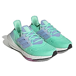 adidas Women's Ultraboost 22 Running Shoe (Pulse Mint/Blue Dawn/Crystal White, us_Footwear_Size_System, Adult, Women, Numeric, Medium, Numeric_7_Point_5)