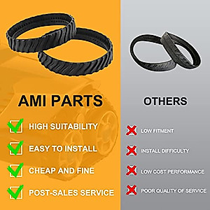 AMI PARTS R0526100 MX8 MX6 Swimming Pool Cleaner Replacement Tire Track Wheel Fits for Baracuda Pool Cleaners(2pcs)