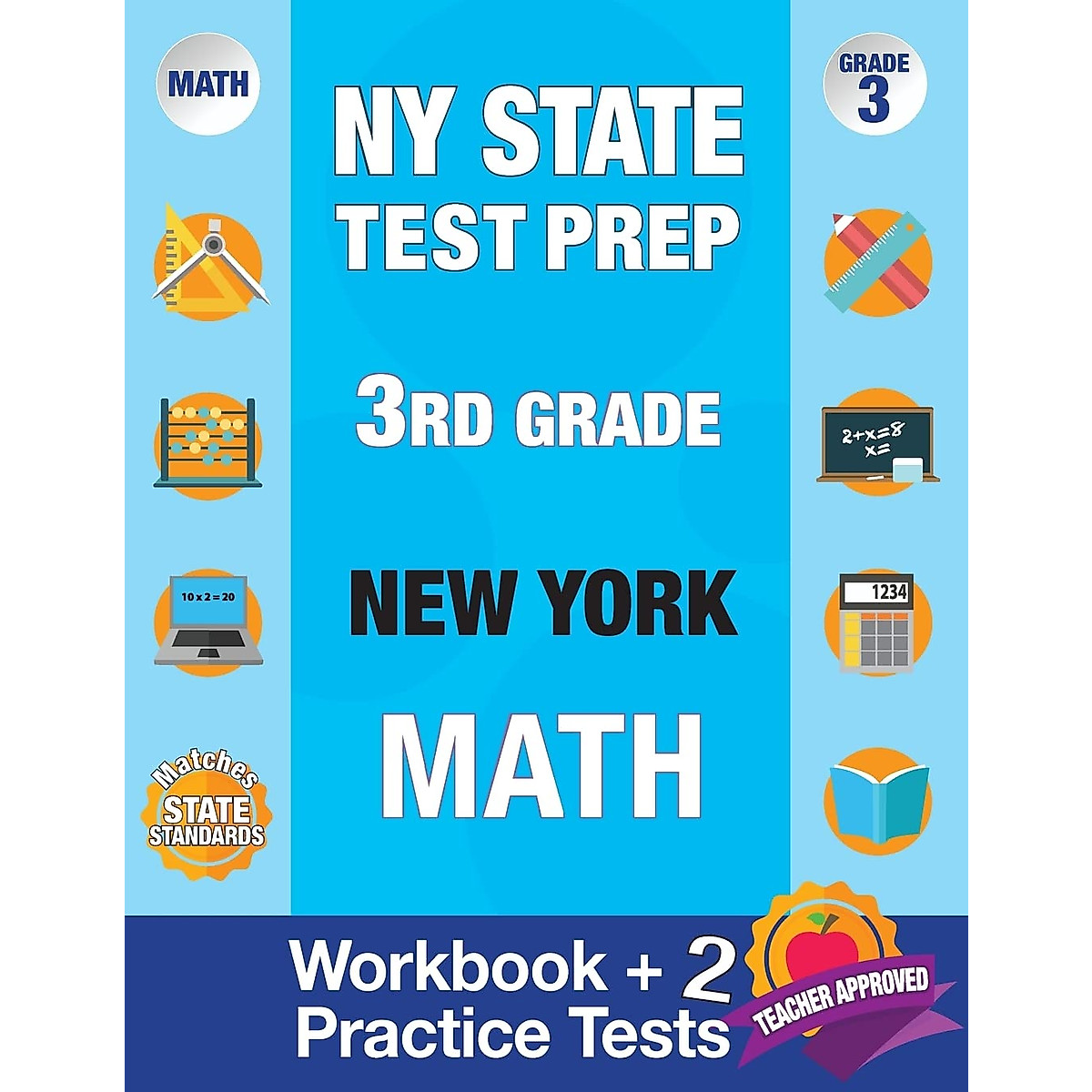 NY State Test Prep 3rd Grade New York Math: New York 3rd Grade Math Test Prep, 3rd Grade Math Test Prep New York, Math Test Prep New York, Math Test ... State Test New York, CCLS Common Core Grade 3