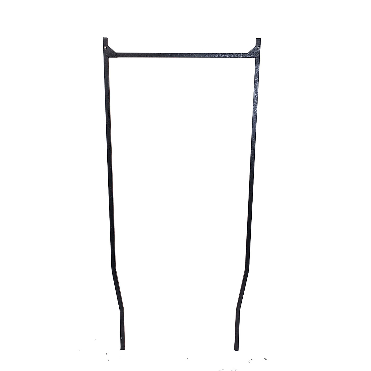 Coin Laundry Cart, CART&SUPPLY [Heavy Duty] [Rolling Cart] 2.5-Bu. Laundry Cart Pole Rack Charcoal Gray (Double Pole Rack/Charcoal Gray)