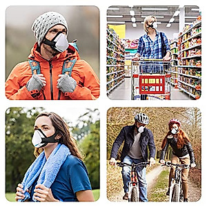 Belovedone Personal Wearable Air Purifiers Smart Electric Respirator Reusable Portable Rechargeable Purifier for Men Women (Deluxe Plus, White)