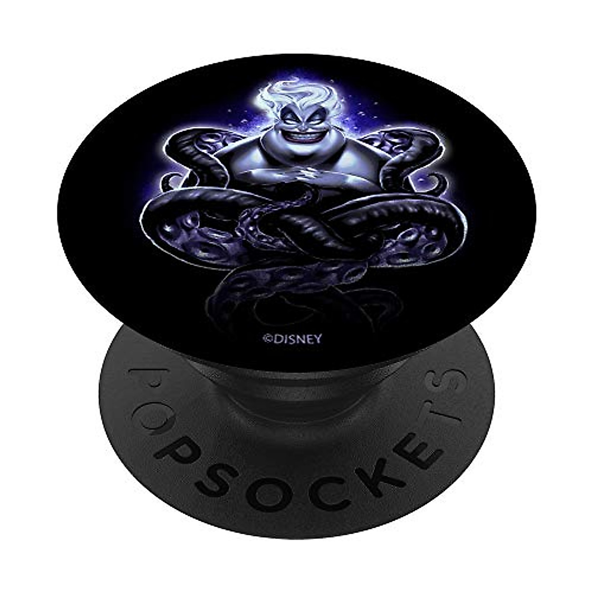 Disney Villains Ursula Purple Hue Portrait PopSockets PopGrip: Swappable Grip for Phones & Tablets