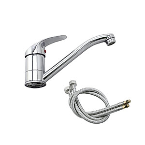 Gadpiparty Water Tap Faucets for Bath Sinks Bath Mixer Tap Bathtub Faucet Kitchen Sink Faucet Washbasin Mixer Tap Kitchen Faucet All Bronze to Rotate Wash Basin
