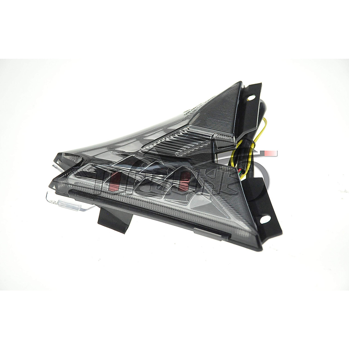 TOPZONE LED Brake Tail Light Integrated Turn signal Idicator Function Fit for APR-ILIA 2011-2019 RS4 125; 2011-2019 RS4 50; 2009-2019 RSV 4 1000 (Smoke)