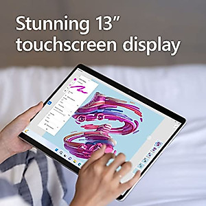 Microsoft Surface Pro 9 (2022), 13" 2-in-1 Tablet & Laptop, Thin & Lightweight, Intel 12th Gen i7 Fast Processor for Multi-Tasking, 16GB Ram, 1TB Storage with Windows 11, Platinum Microsoft Copilot