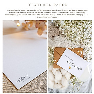 Joli Coon Will you be my bridesmaid card with luxury envelope and wax seal - Bridesmaid proposal cards