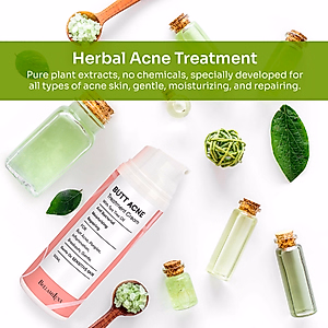 BellamiLuxx Butt Acne Clearing Lotion, Pure Plants Extracts for Reduce Acne and Pimples, Balance Skin Moisture/Sebum, Keep Buttocks Skin Delicate, and Smooth