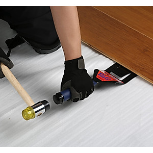 CUTTEREX FLAT Knee Pads for All Kneeling Works, Professional Knee Cushions, Heavy Duty and Protection Design Knee Pad for Flooring, Gardening, Comfortable and Durable, Anti-Skid and Adjustable Clips