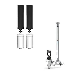 Waterdrop NSF/ANSI 372 Certified Gravity Water Filter & Waterdrop Water Level Spigot