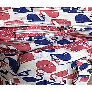 bungalow 360 Pocket Bag (Whales)