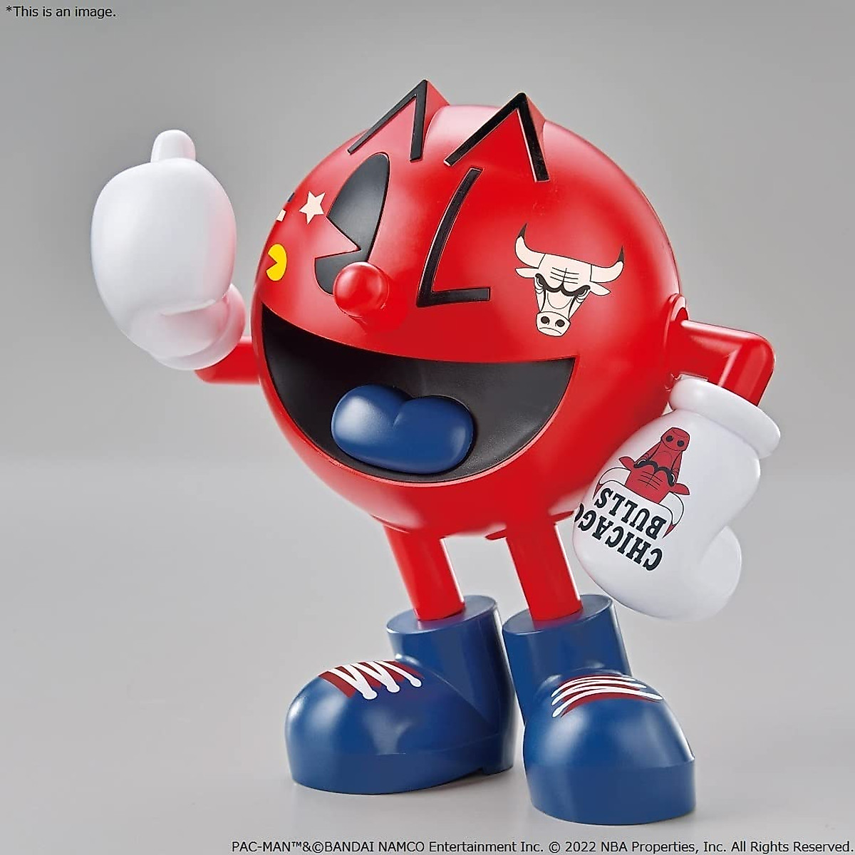Bandai Hobby - NBA x Pac-Man - Chicago Bulls, Bandai Spirits Entry Grade Model Kit