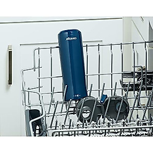 Contigo Jackson Chill 2.0 Vacuum-Insulated Stainless Steel Water Bottle, Secure Lid Technology for Leak-Proof Travel, Keeps Drinks Cold for 12 Hours, 20oz Blueberry