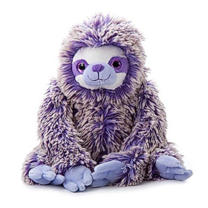 The Petting Zoo Purple Sloth Stuffed Animal, Gifts for Kids, Purple Pazzion Sloth Plush Toy 20 inches