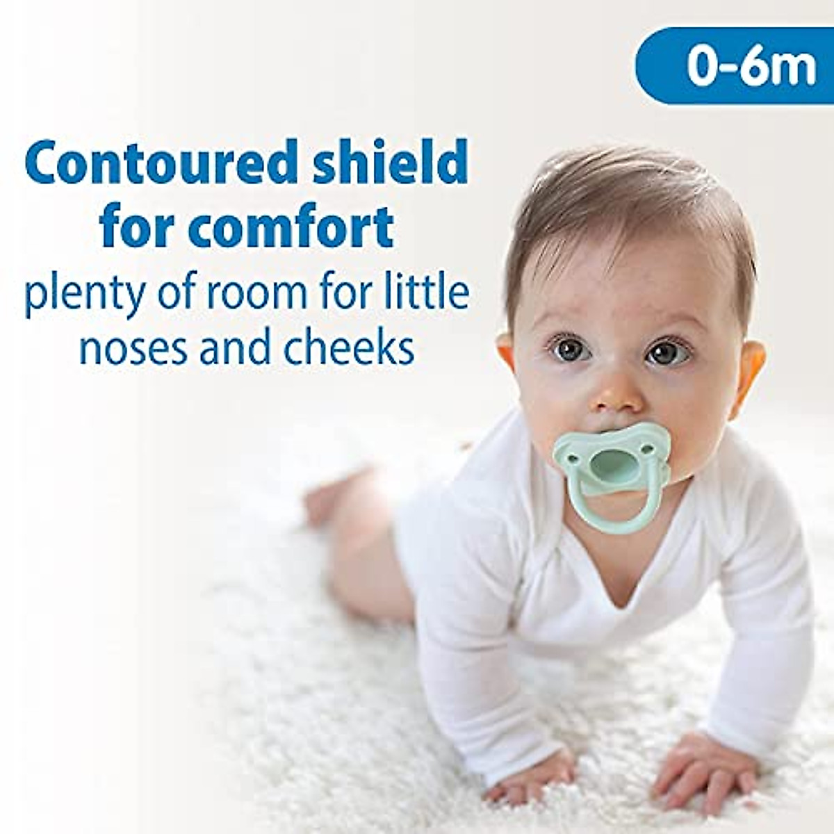 Dr. Brown’s Natural Flow® Anti-Colic Options+™ Narrow Baby Bottles 8 oz/250 mL, Dream Adventure 4 Pack, with HappyPaci Pacifiers and Lovey Holder, Sloth