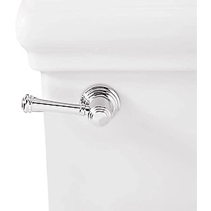 Signature Hardware 948416-12-L Key West 1.28 GPF One Piece Elongated Skirted Chair Height Toilet - Seat Included