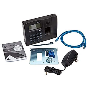 Pyramid Time Systems, Pyramid TimeTrax Elite TTELITEEK Automated Biometric Fingerprint Time Clock System with Software Download, Windows Compatible, Made in USA, Black