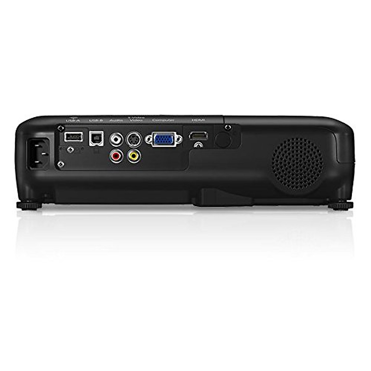 Epson V11H720120 PowerLite 1224 XGA 3LCD Projector 3200 Lumens 1024 x 768 Pixels 1.2X Zoom Black
