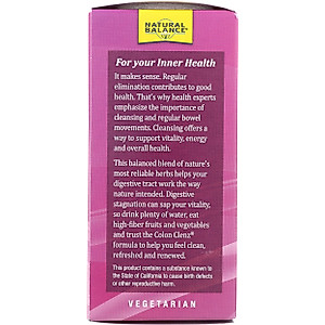 Natural Balance Colon Clenz 60 Veg Capsules