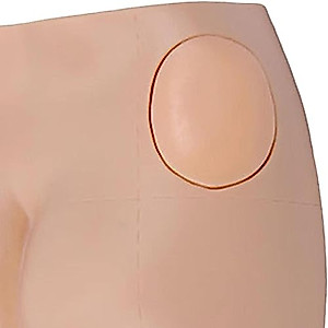PHOLK Hip Injection Training Simulator, Buttock Muscle Injection Practice Model for Medical Students Or Nurses Teaching Model, IV Practice Start Kit Skin