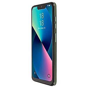 LANTRO JS Green 6.2in Smart Phone with 6GB RAM, 128GB Storage, 7000mAh Battery, 8MP/16MP Cameras, MT6889 Ten Core Processor, Android 11.0, EU 100-240V Compatible