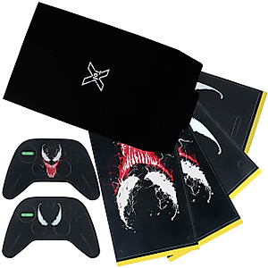 The Console Wrap Xbox Series X Console Skin and Xbox Series X Controller Skins Set, Xbox Series X Skin Wrap Decal Sticker, Venom Decal Kit