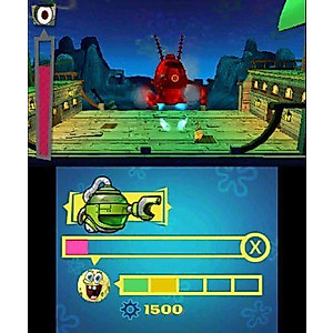 Spongebob Squarepants Plankton's Robotic Revenge for 3DS Nintendo