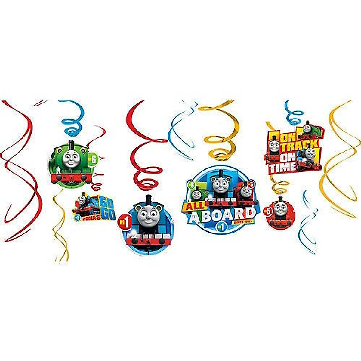 Thomas All Aboard Swirl Value Pack - 12 Pcs