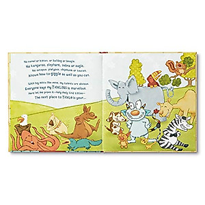 Tickle Monster Laughter Kit — Includes the Tickle Monster book and fluffy mitts for reading aloud and tickling!